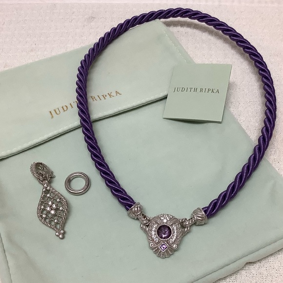 Judith Ripka | Jewelry | New Judith Ripka 4 Piece Convertible Necklace ...